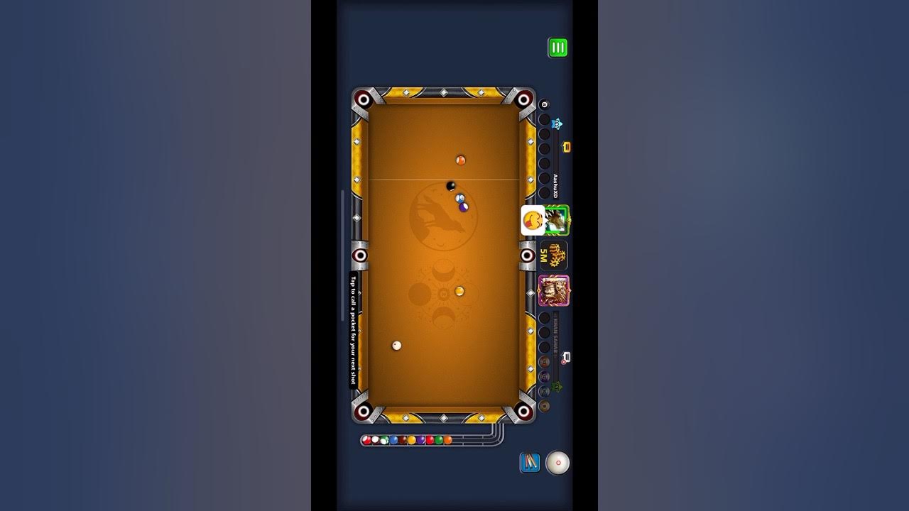 Small pocket Trickshot the hardest table in 8 ball pool for Trickshot 😱 - YouTube