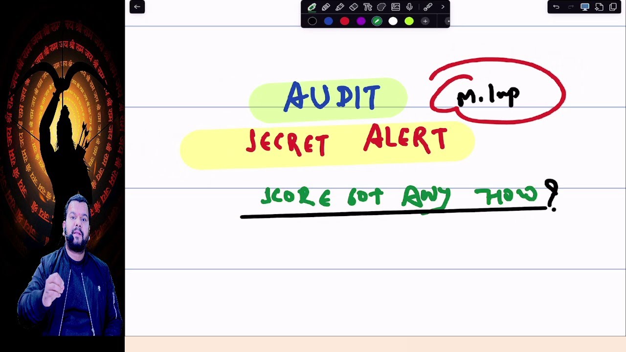 60+ in Audit Guaranteed ? Here's The SECRET Strategy | Important ...
