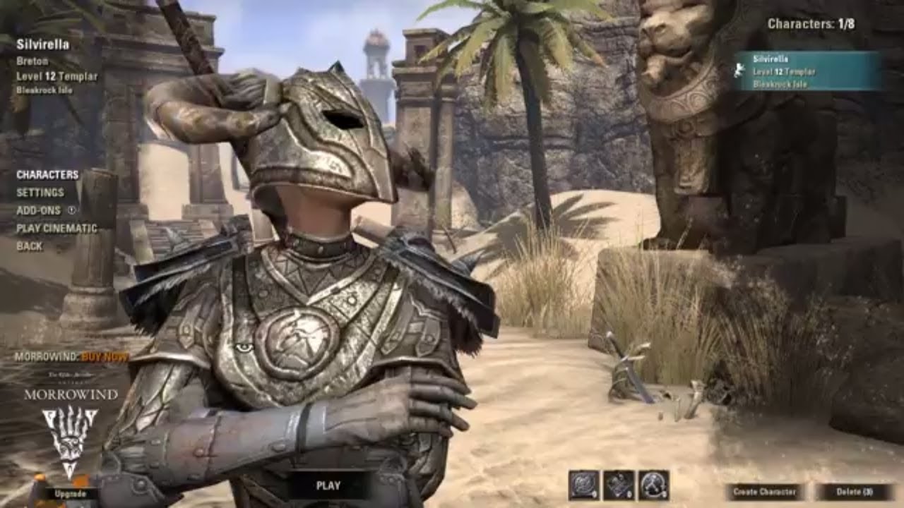 52 Elder Scrolls Online eso tes mmo rpg George IV Kostandi - YouTube