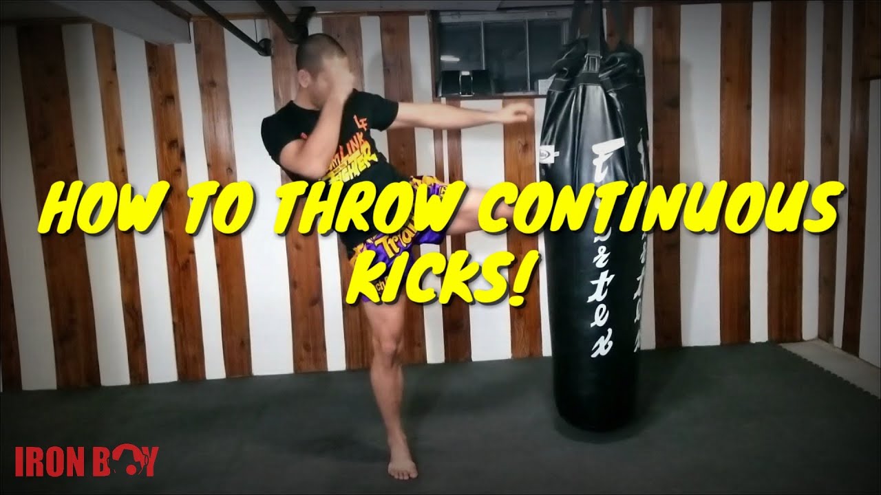 HOW TO THROW CONTINUOUS KICKS! - YouTube