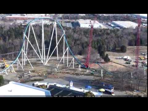 Fury 325 Construction Time Lapse - YouTube