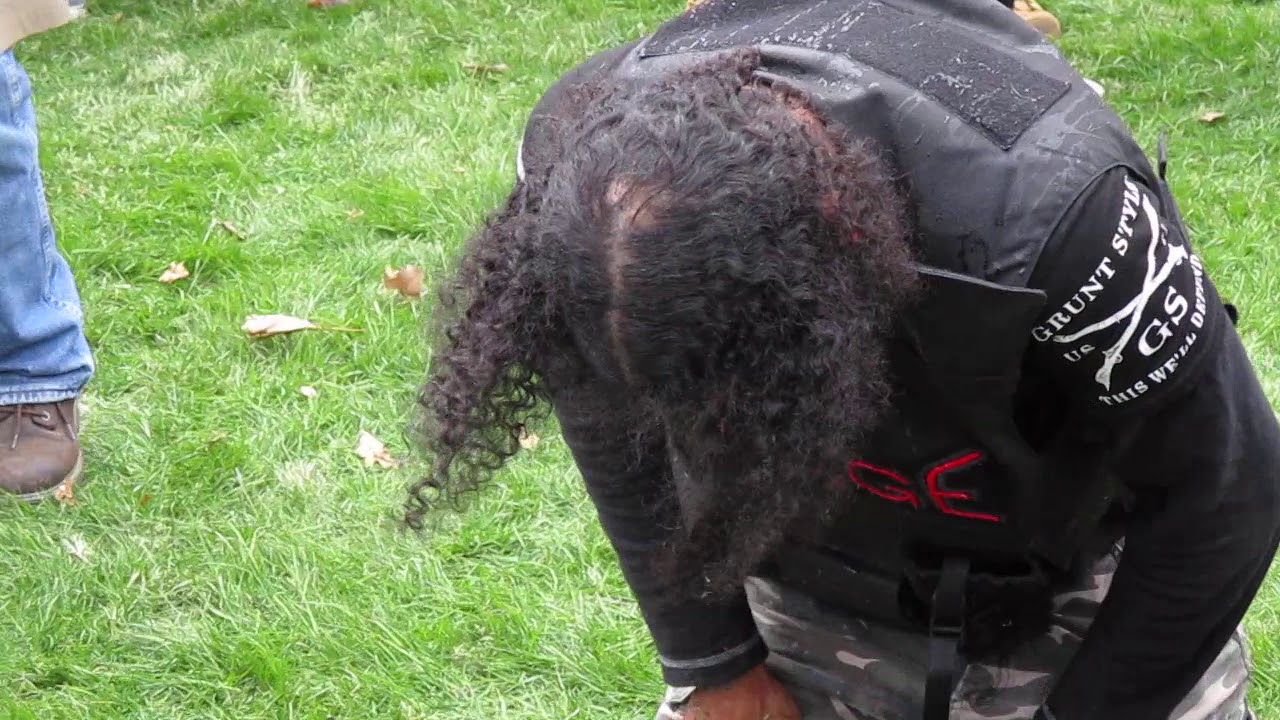 Pepper Spray Victim - Didn't see by Who(m) - YouTube