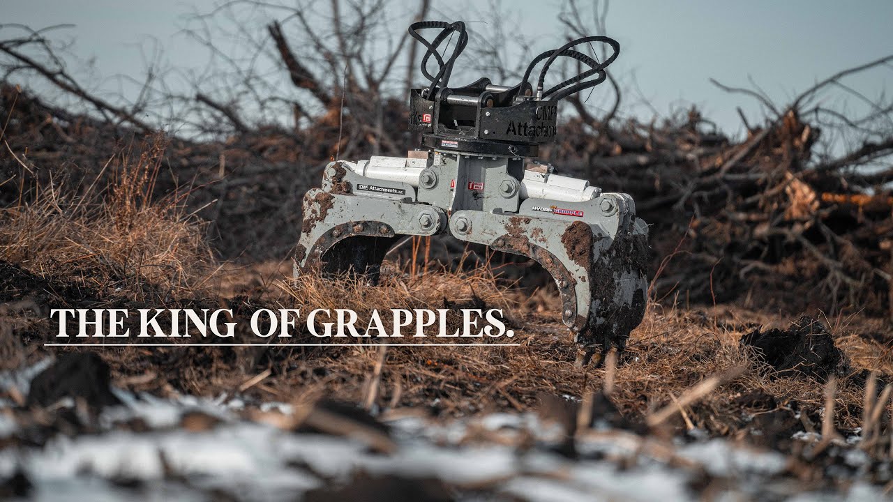 Pushing over trees with a Hydra Grapple - YouTube