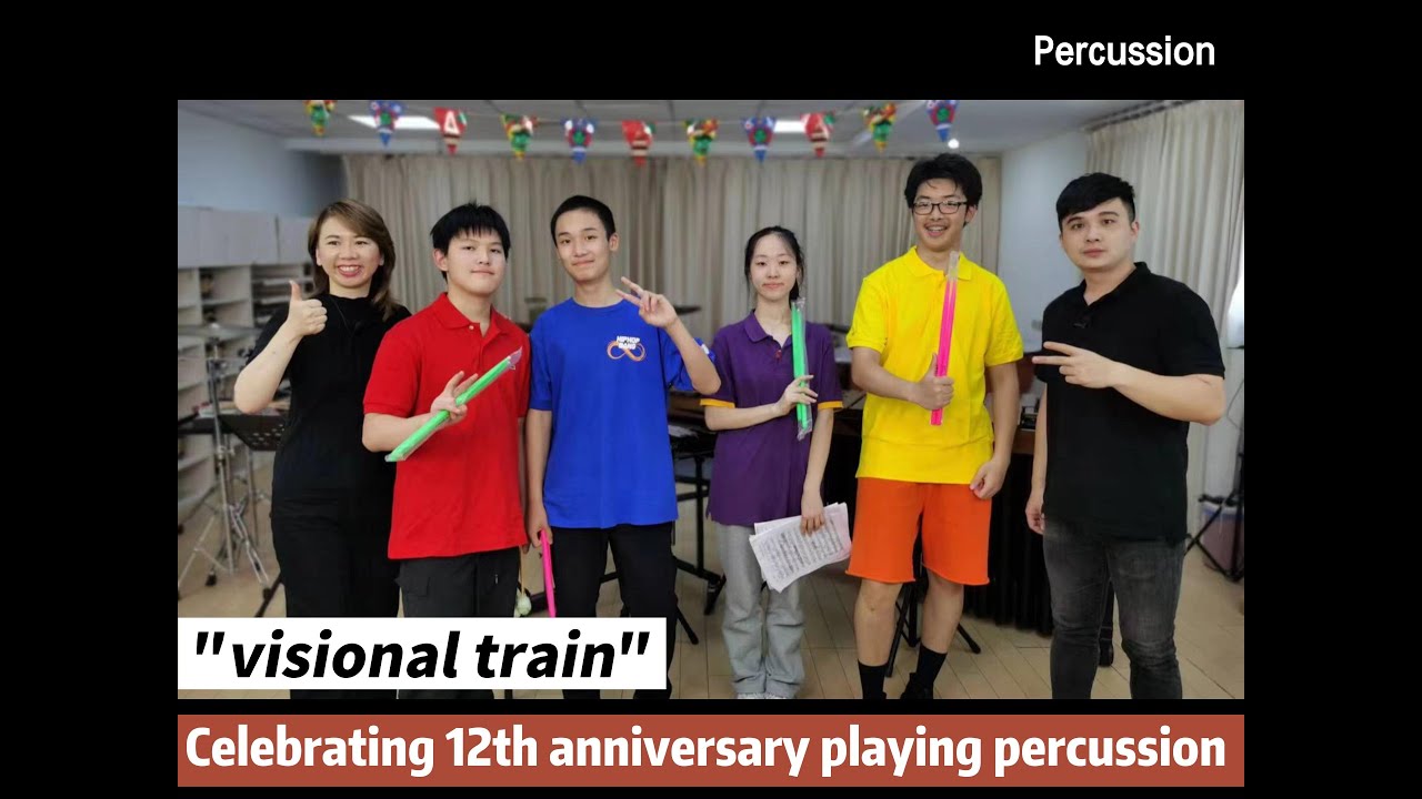 12th Anniversary of playing percussion in Shanghai_visional train - YouTube