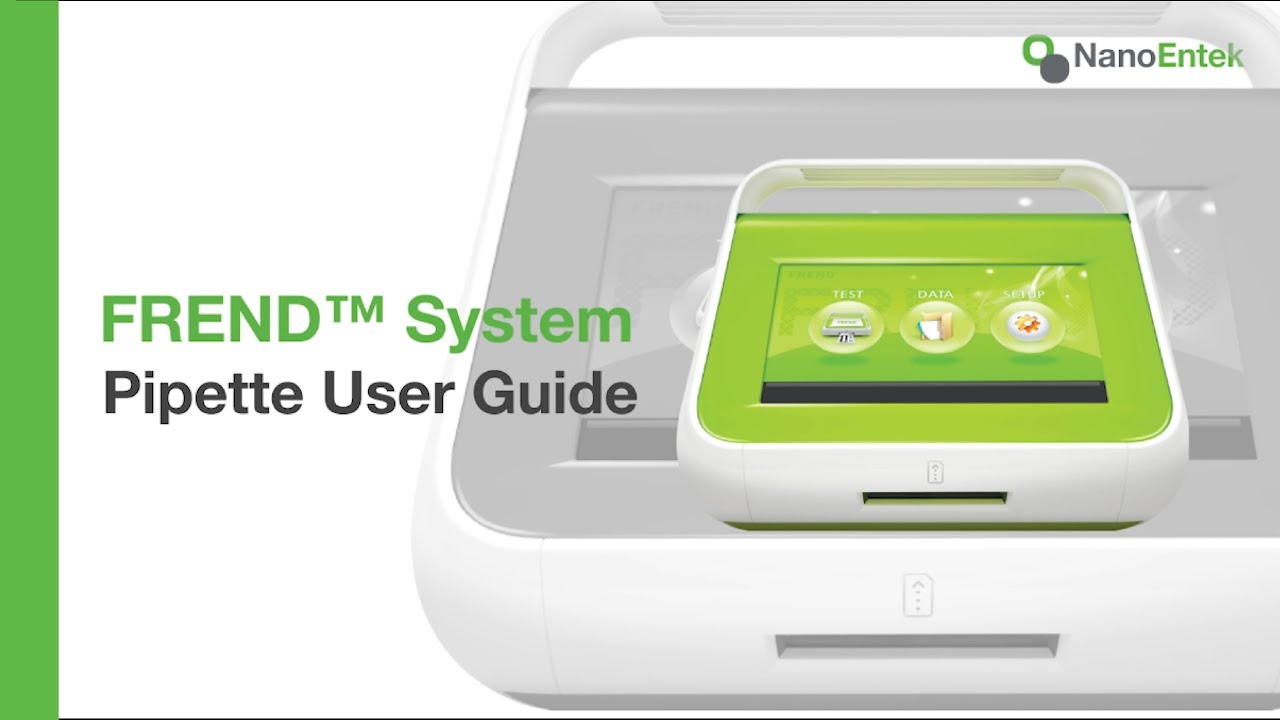 [NEW] FREND System Pipette User Guide - YouTube