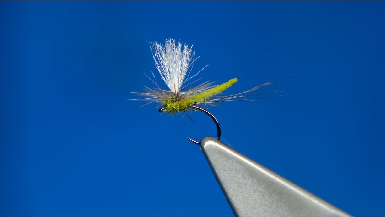 Tying a Detached Bodied PMD Dry Fly with Davie McPhail - YouTube