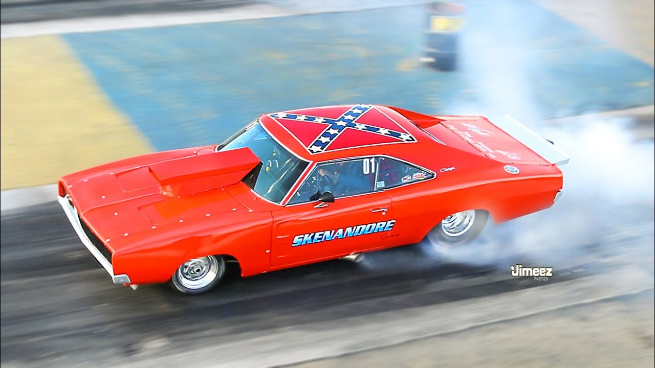 DUKES OF DRAG! GENERAL LEE DRAG CHARGER! BYRON DRAGWAY! - YouTube