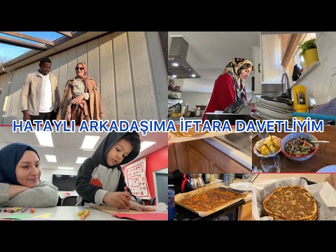 HATAYLI ARKADAŞIMIN HARİKA İFTAR SOFRASI ☪️😍 AYDIN İLE ALİSVERİS VE KÜTÜPHANE ETKİNLİĞİNE GİTTİK 🧸🪁