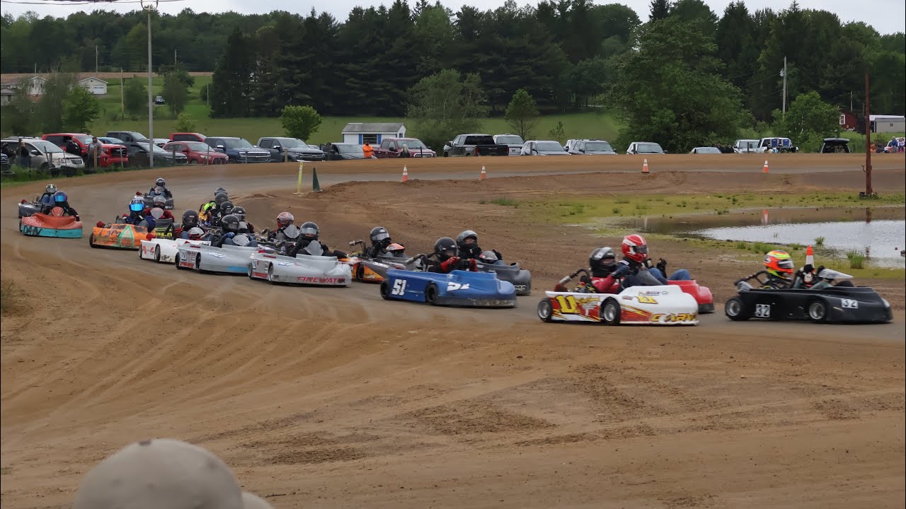 Flat Run Speedway Clone 350 Feature 5/31/25 - YouTube