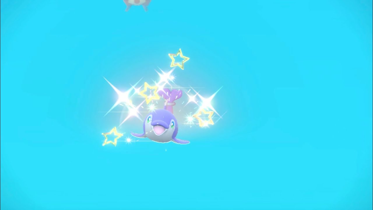 Pokémon Scarlet and Violet Shiny Finizen - YouTube