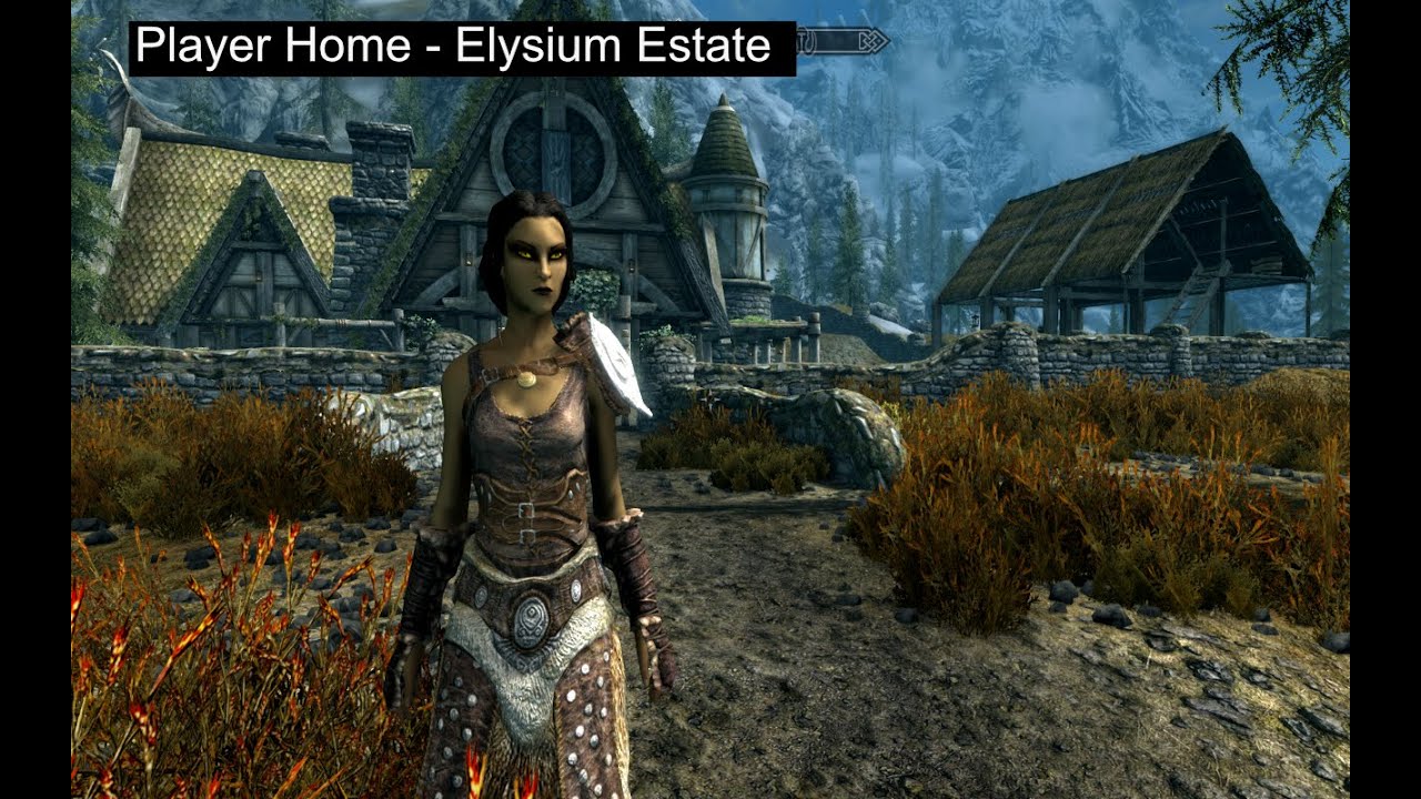 Skyrim Special Edition: Elysium Estate - YouTube