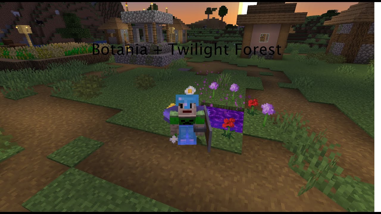minecraft modé ep2 (tropic modé ep2) Botania + Twilight Forest - YouTube