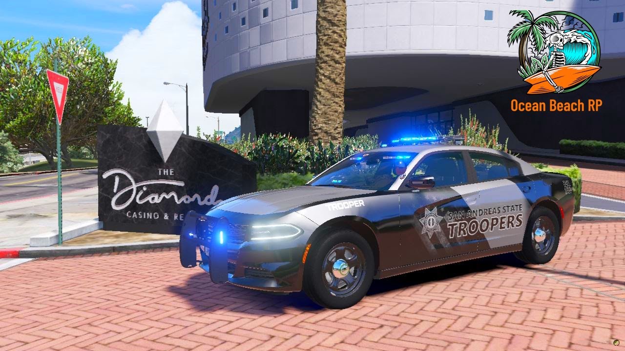 Ocean Beach RP 3.0🔴| Semi Realistic Police SAST All Around The City Los ...