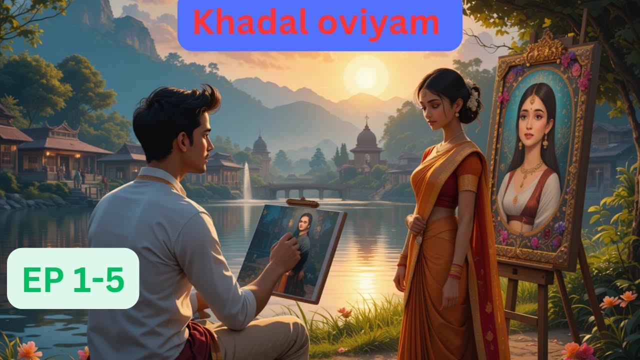 Khadal oviyam tamil story - YouTube