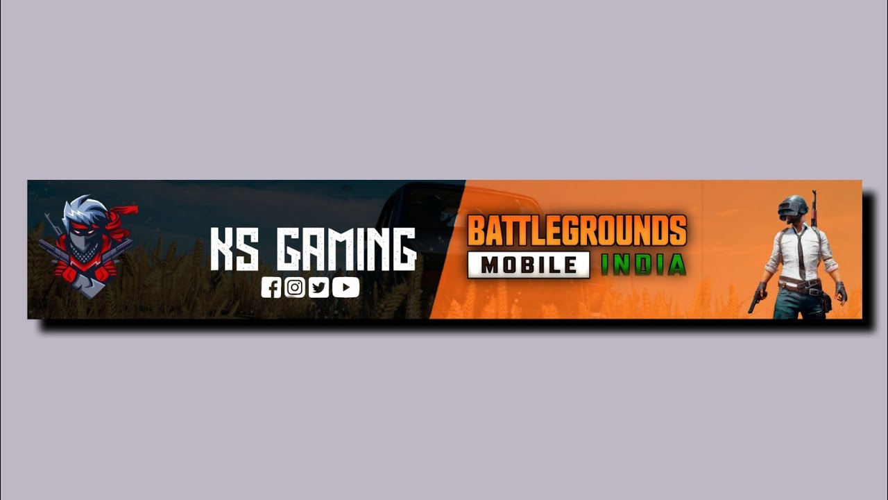 How to make pubg channel banner | pubg channel banner | Battleground ...