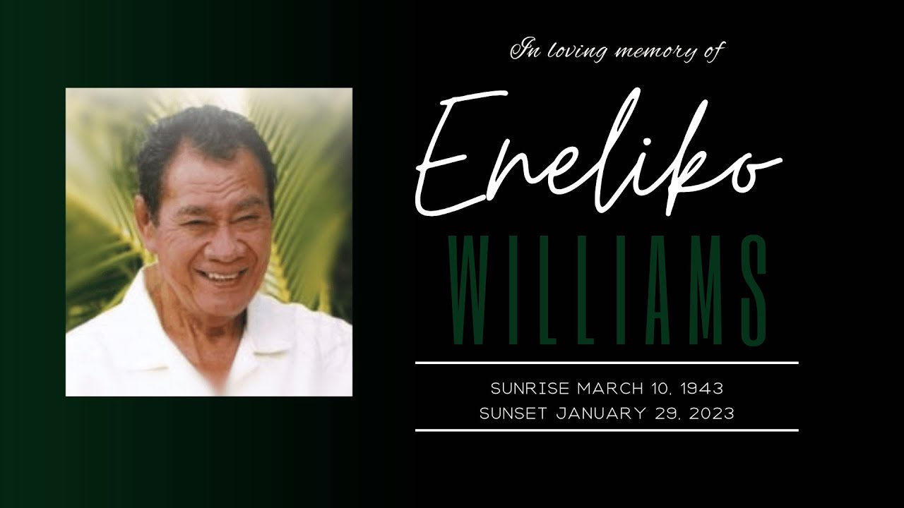 Funeral - Eneliko Williams - YouTube