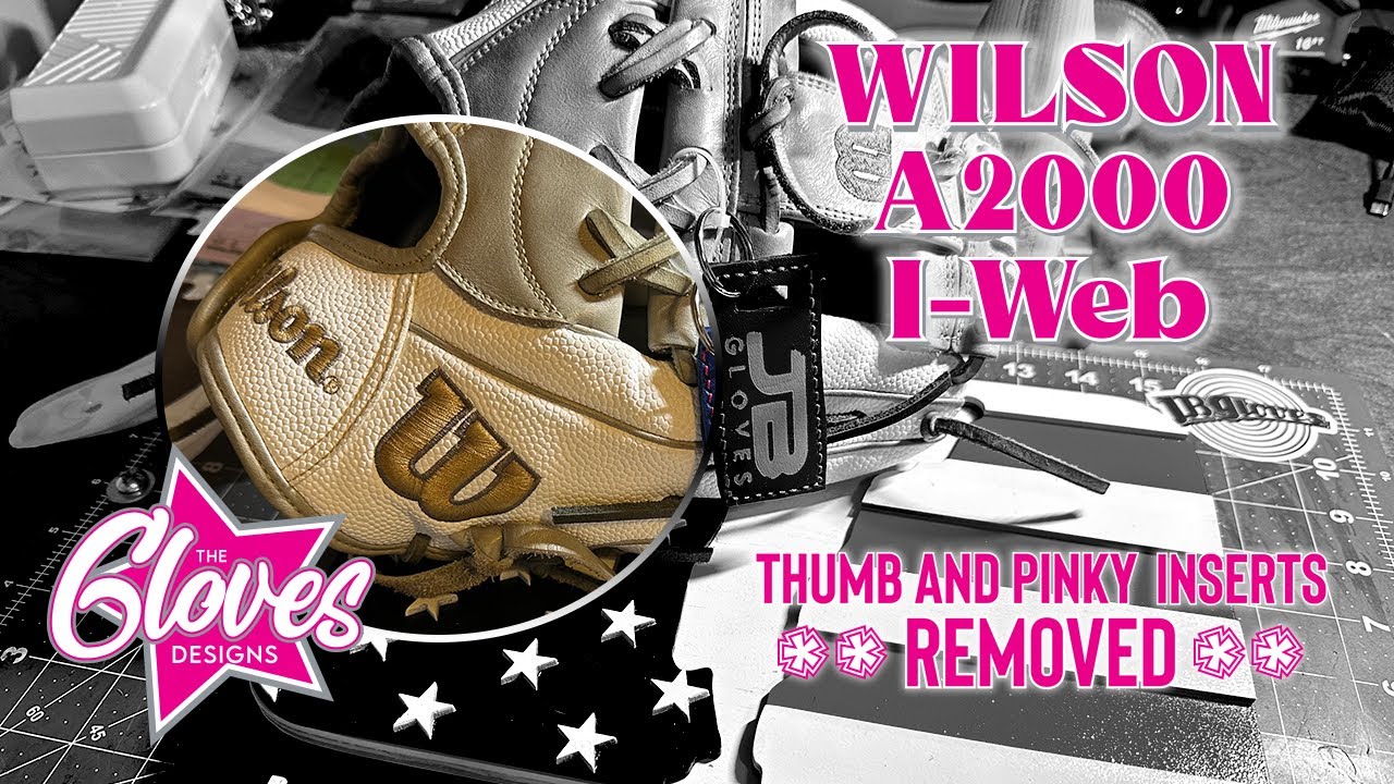 Wilson A2000 H12 SS - Fast Pitch Glove - Pinky and Thumb Plastic ...