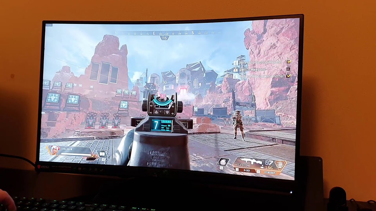 Stuck Pixel on my MSI MAG271CQR Gaming Monitor - YouTube