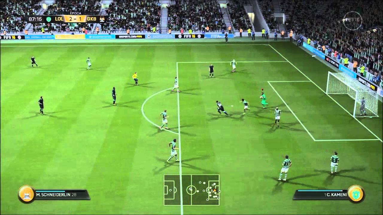 FIFA 16 - Unbelievable own goal 3 - YouTube