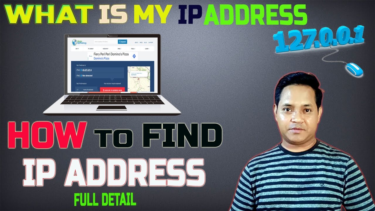 HOW TO FIND MY IP ADDRESS | LAPTOP का IP ADDRESS कैसे पता करे ...
