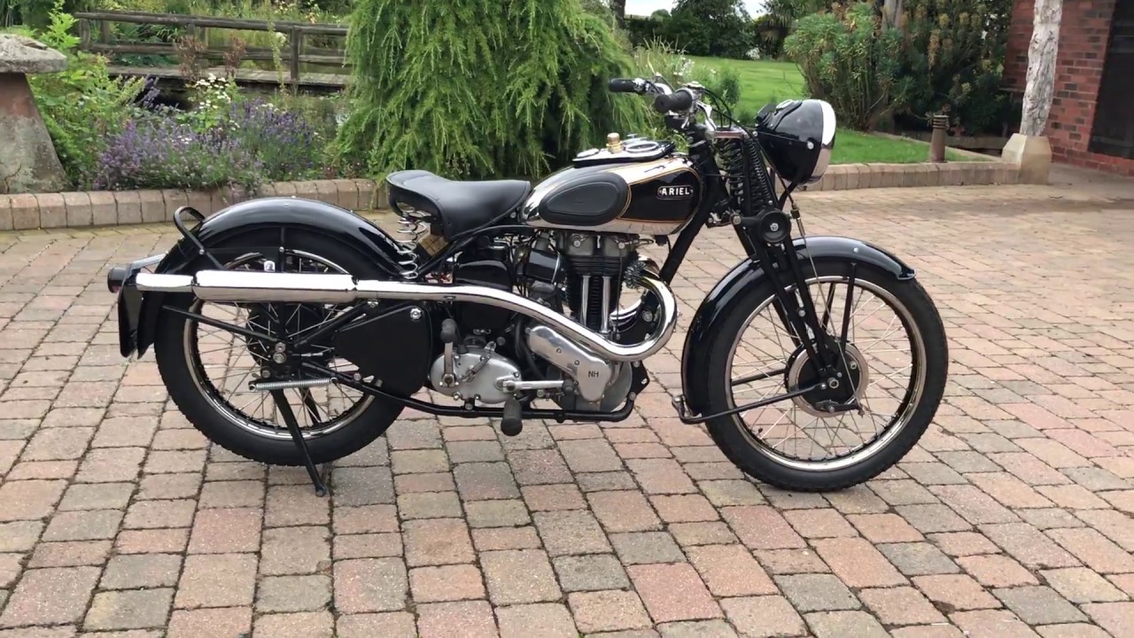 Ariel NG 350 Motorcycle - YouTube