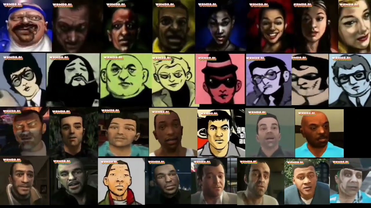 Gta 1 Characters