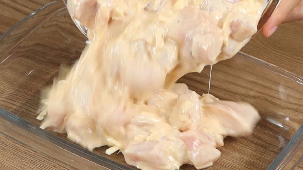 NOW I ONLY WANT TO EAT CHICKEN FILLET THIS WAY, SUPER TASTY AND JUICY ...