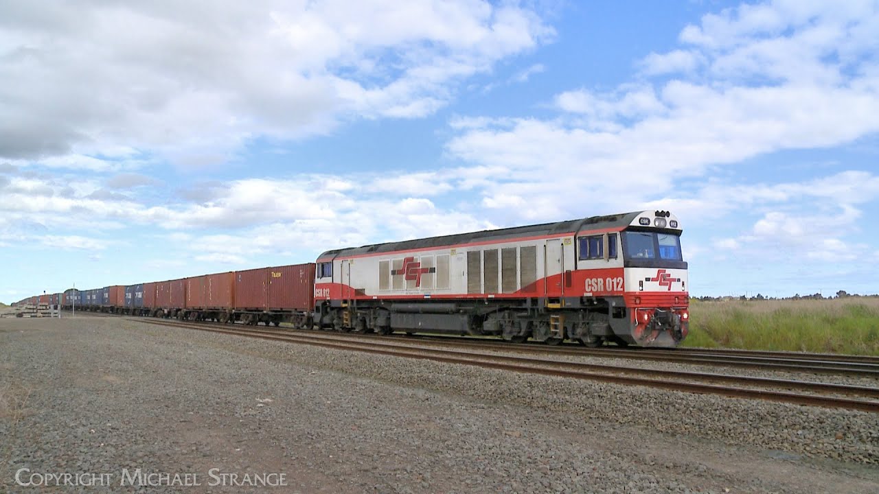 9721V SCT Container Train With CSR012 Enters Gheringhap Loop (9/10/2022 ...