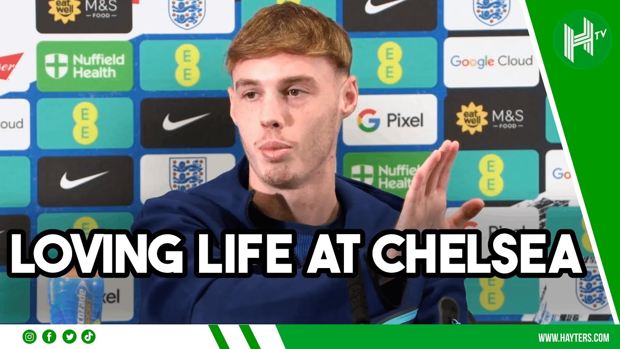 Sterling like a BIG BROTHER | Cole Palmer LOVING LIFE at Chelsea ️ ...
