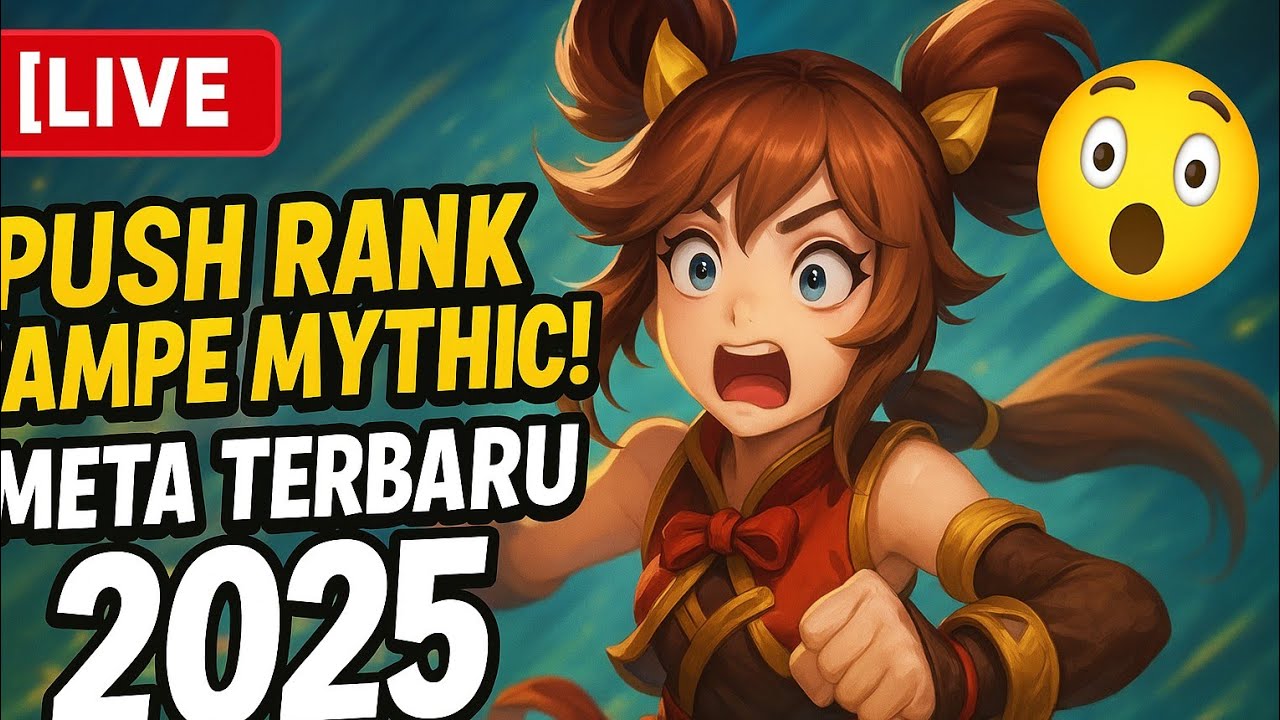 LIVE] Push Rank MLBB Meta OP 2025 | Mabar Seru Indonesia - YouTube