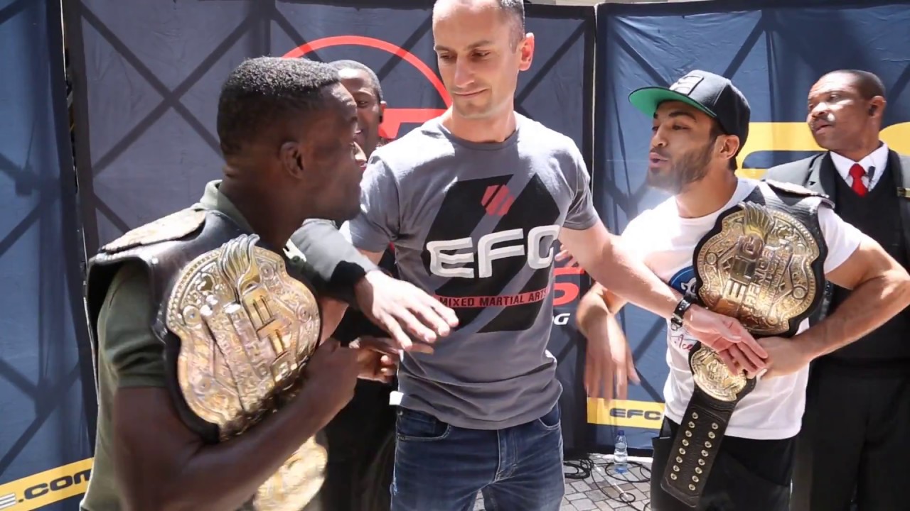 EFC 55 Media Day: Pena vs Sayed - YouTube