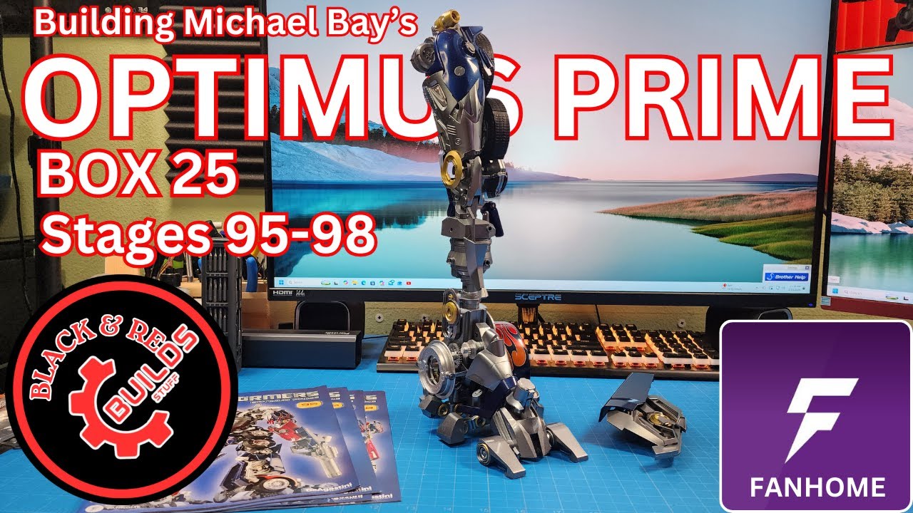 Fanhome Optimus Prime Box 25 Assembly | Stages 95-98 - YouTube