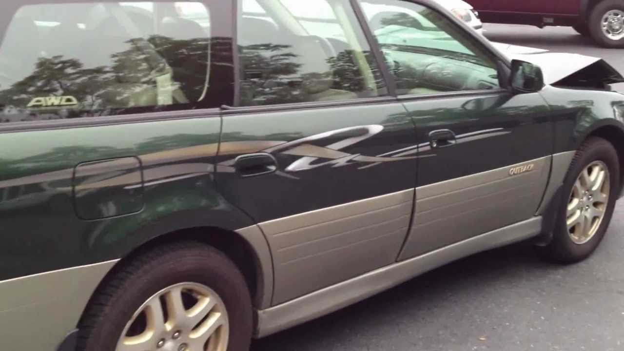2000 Subaru Outback Limited Totaled Wrecked For Sale on eBay - YouTube