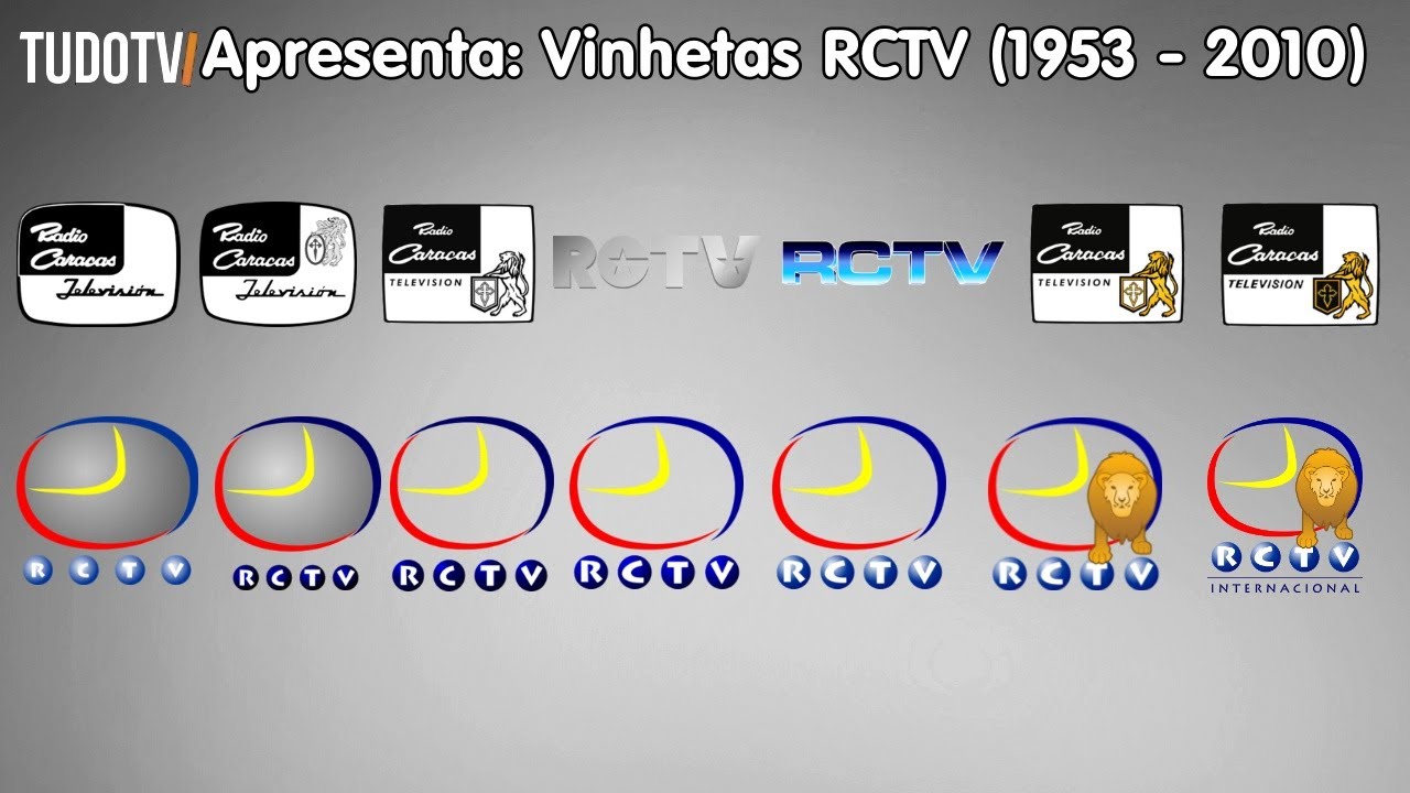 Cronologia #30: Vinhetas RCTV (1953 - 2010) - YouTube