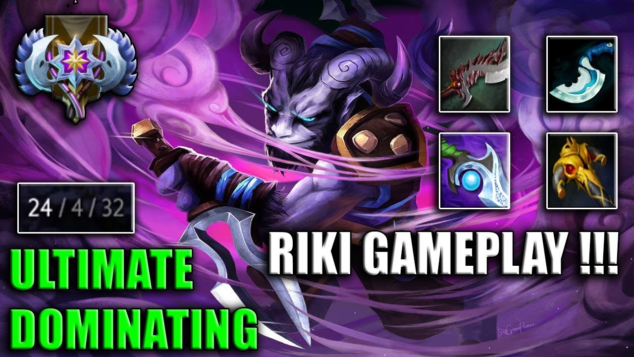 Riki Dota 2 Gameplay 24 Kill !!! Ultimate Dominating - YouTube