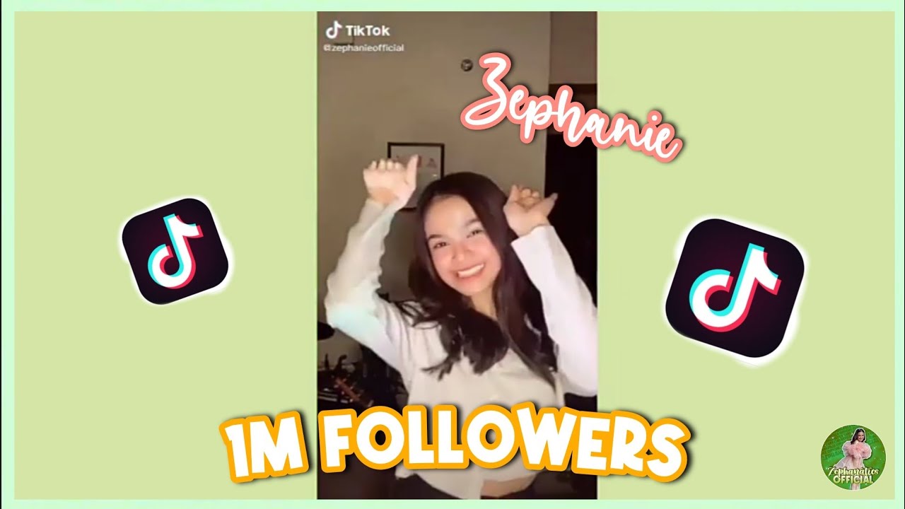 Zephanie reached 1M followers on TikTok! | Zephanatics Official - YouTube