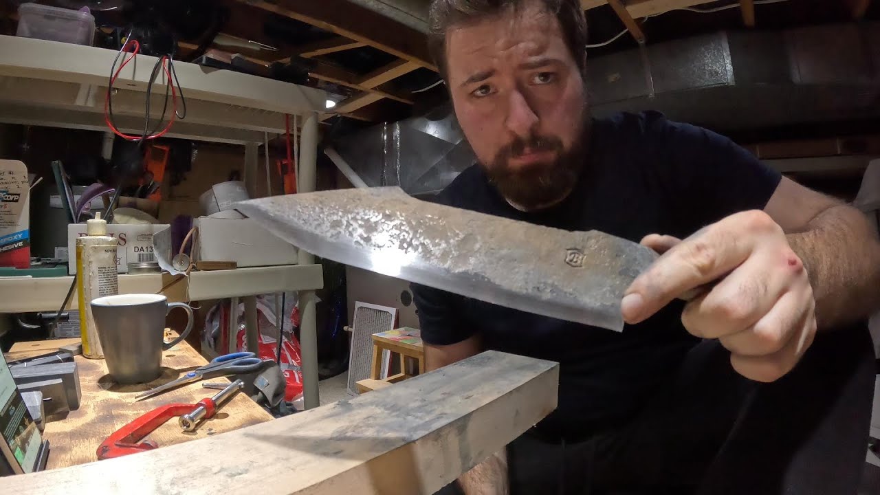 Making a Cursed Knife: part 2. - YouTube
