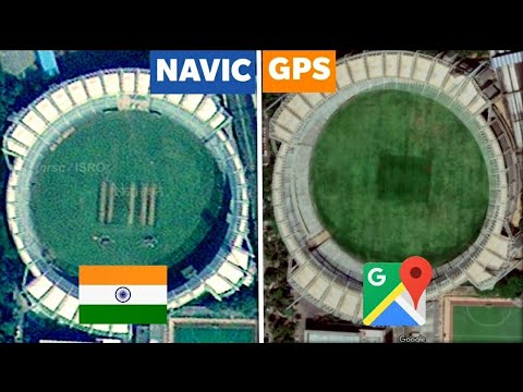 Indian NavIC Vs Google Map GPS |INDIA's Bhuvan Vs USA's GPS | Indian Vs ...