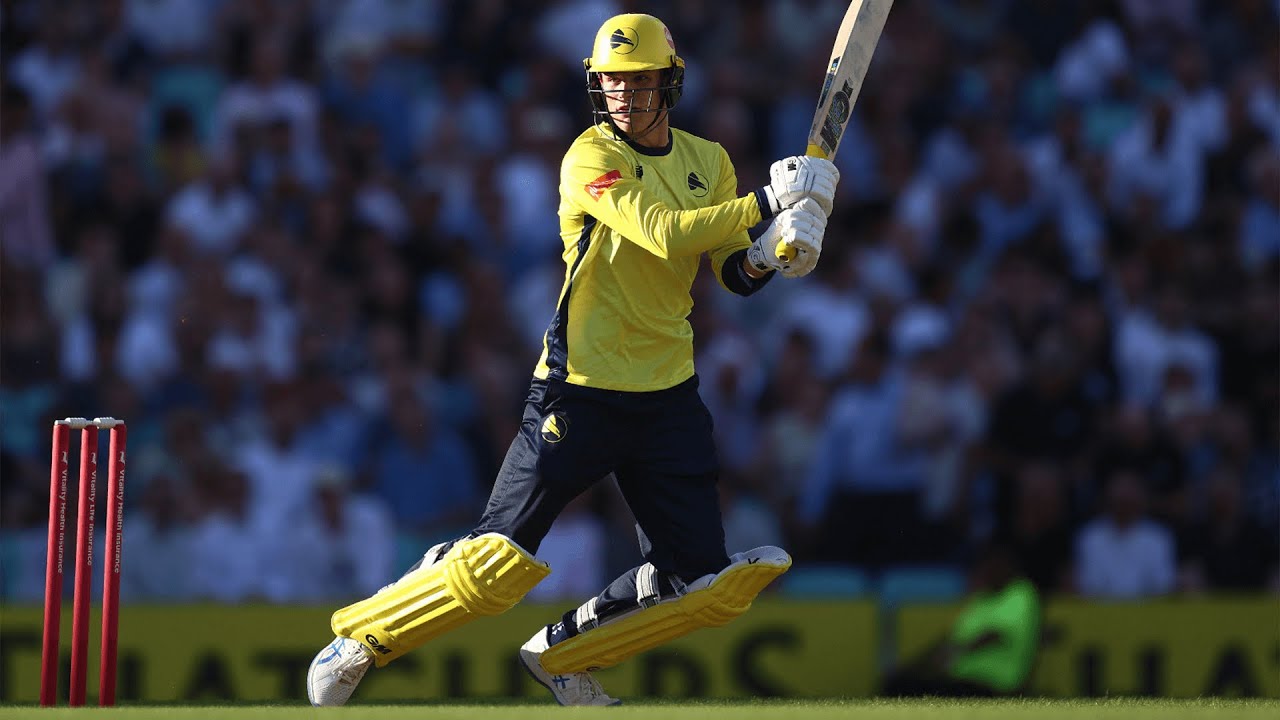 Toby Albert Reflects On Surrey Defeat After Highest T20 Score - YouTube