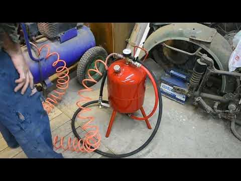 ПЕСКОСТРУЙ из балона от Фреона - YouTube