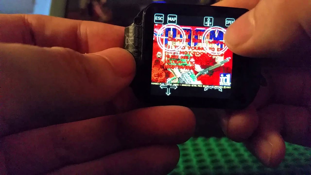 Playing DOOM on a Sony SmartWatch 3 - YouTube