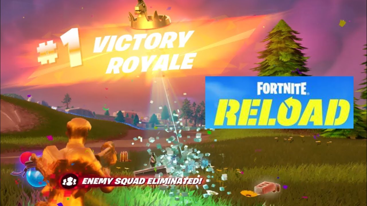 Fortnite Reload Crown Victory Royale Gameplay Highlight, All of the ...