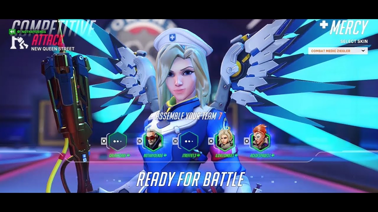Silver mercy with Diamond dreams | overwatch 2 gameplay - YouTube