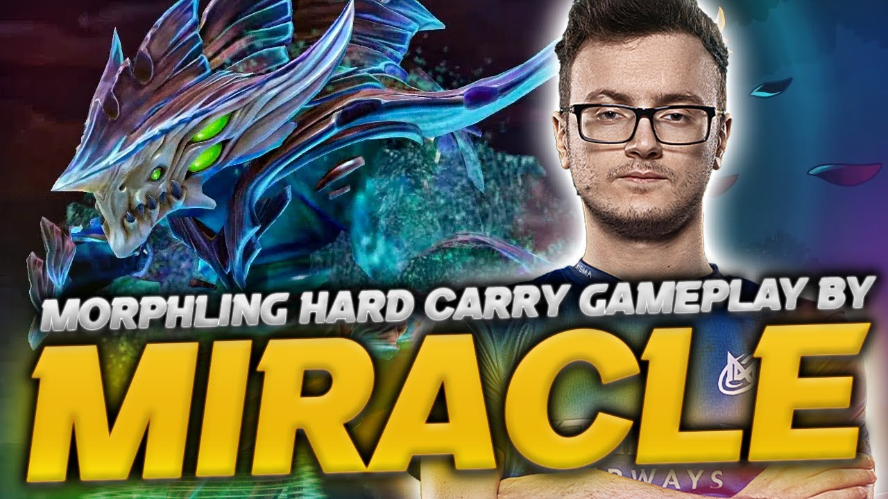MIRACLE MORPHLING HARD CARRY GAMEPLAY - DOTA 2 PATCH 7.34D - YouTube