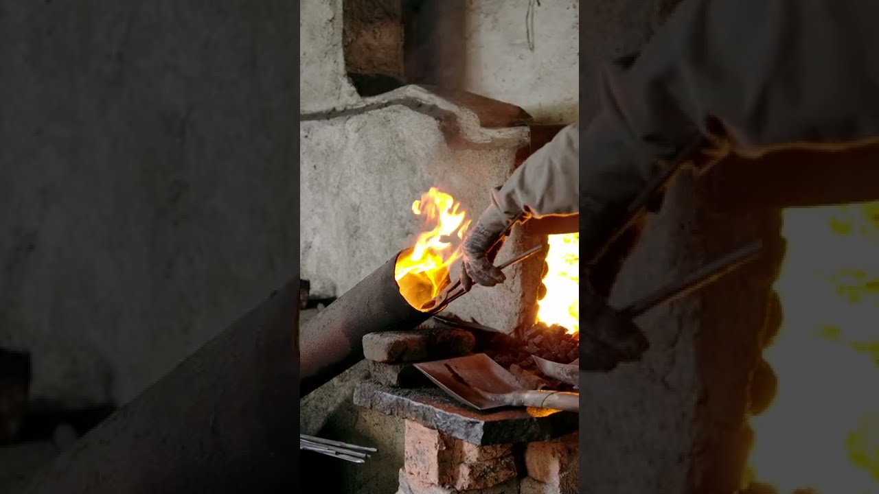 Do you know the effect of oil quenching? #katana #sword #blacksmith # ...