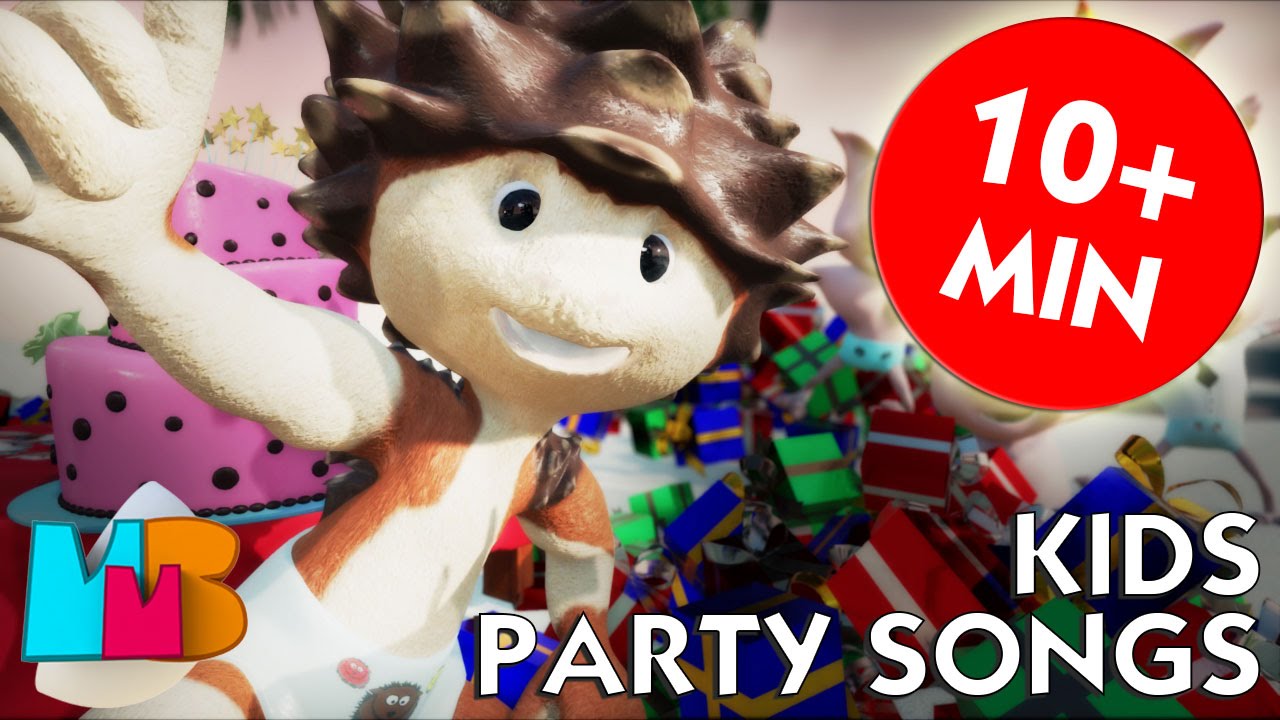Happy Birthday and More KIDS PARTY SONGS | Nursery Rhymes from Merry ...