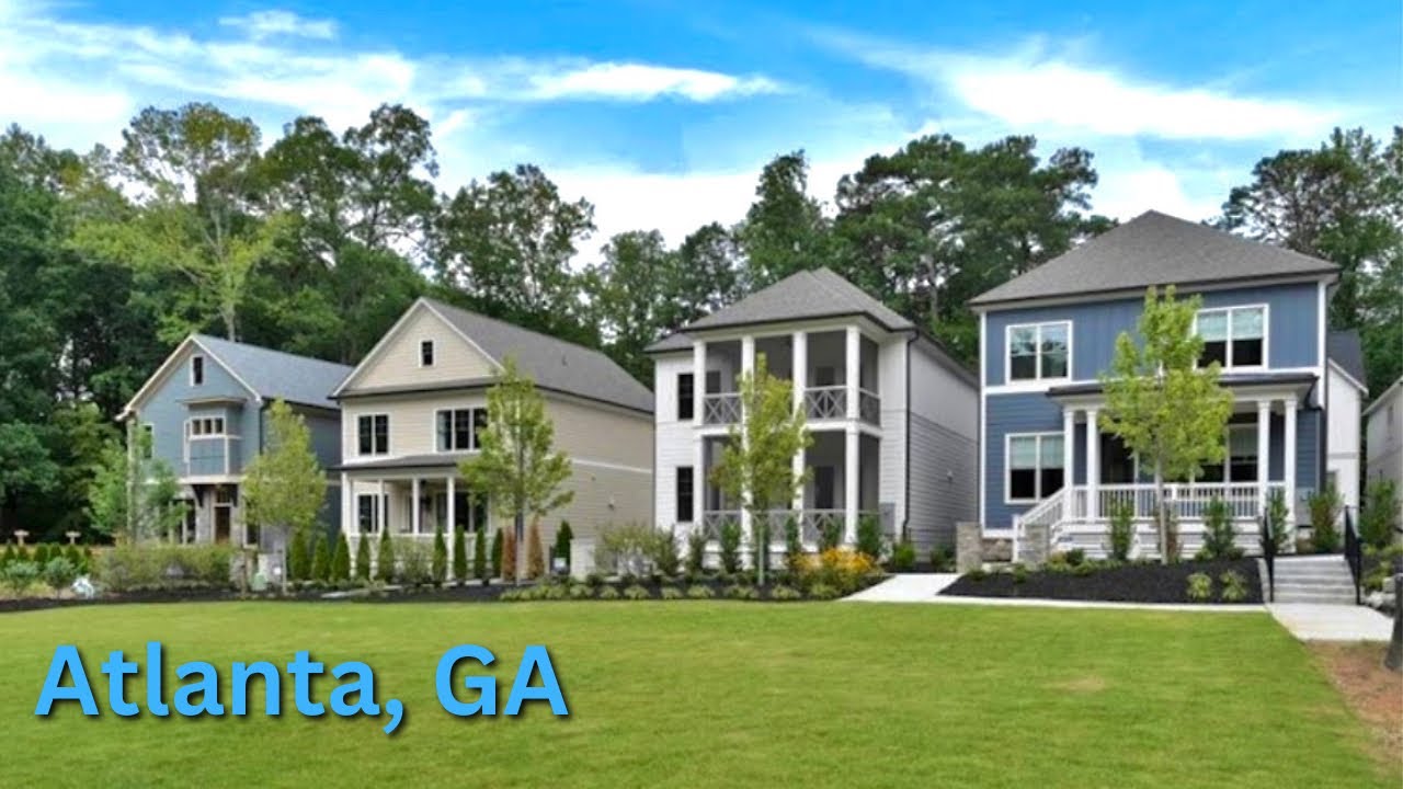 INSIDE NEWLY BUILT HOME FOR SALE IN ATLANTA GEORGIA! 5 BDRM | 4 BATH ...