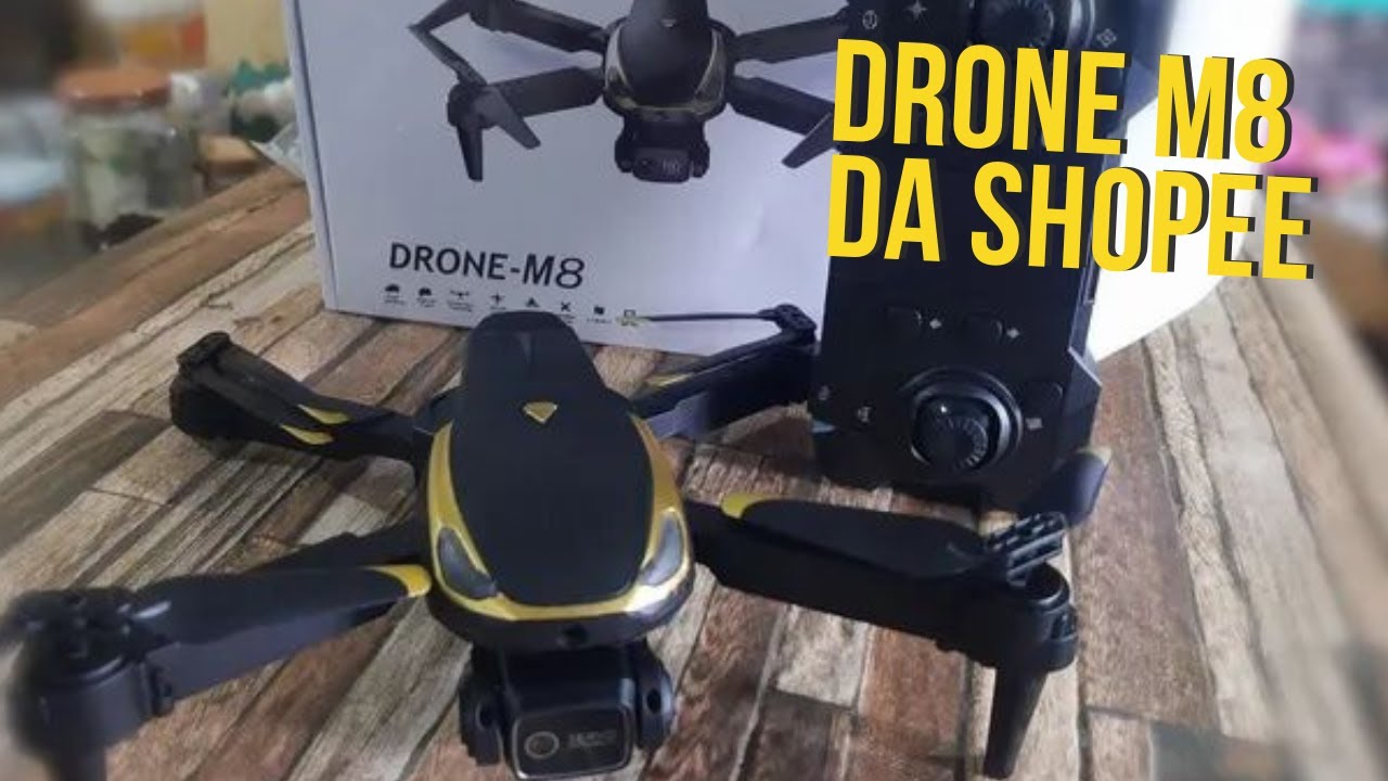 DRONE M8 DA SHOPEE VALE A PENA ? - YouTube