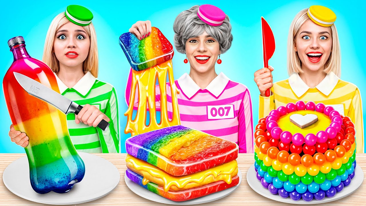 ¡Desafío culinario entre mi abuela y yo en prisión! Decoración de ...