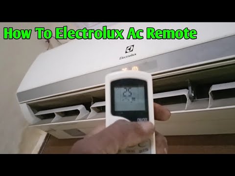 how to Use Electrolux ac Remote| Electrolux Ac Ka Remote Kaise Use Kare ...